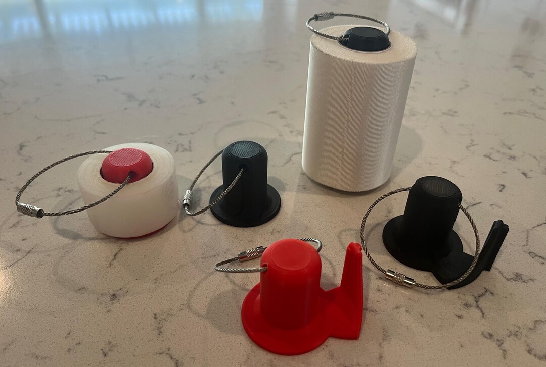 Tape Tower Tape Holder | 1”, 1.5”, or 3” Tall | Attach to Badge ...