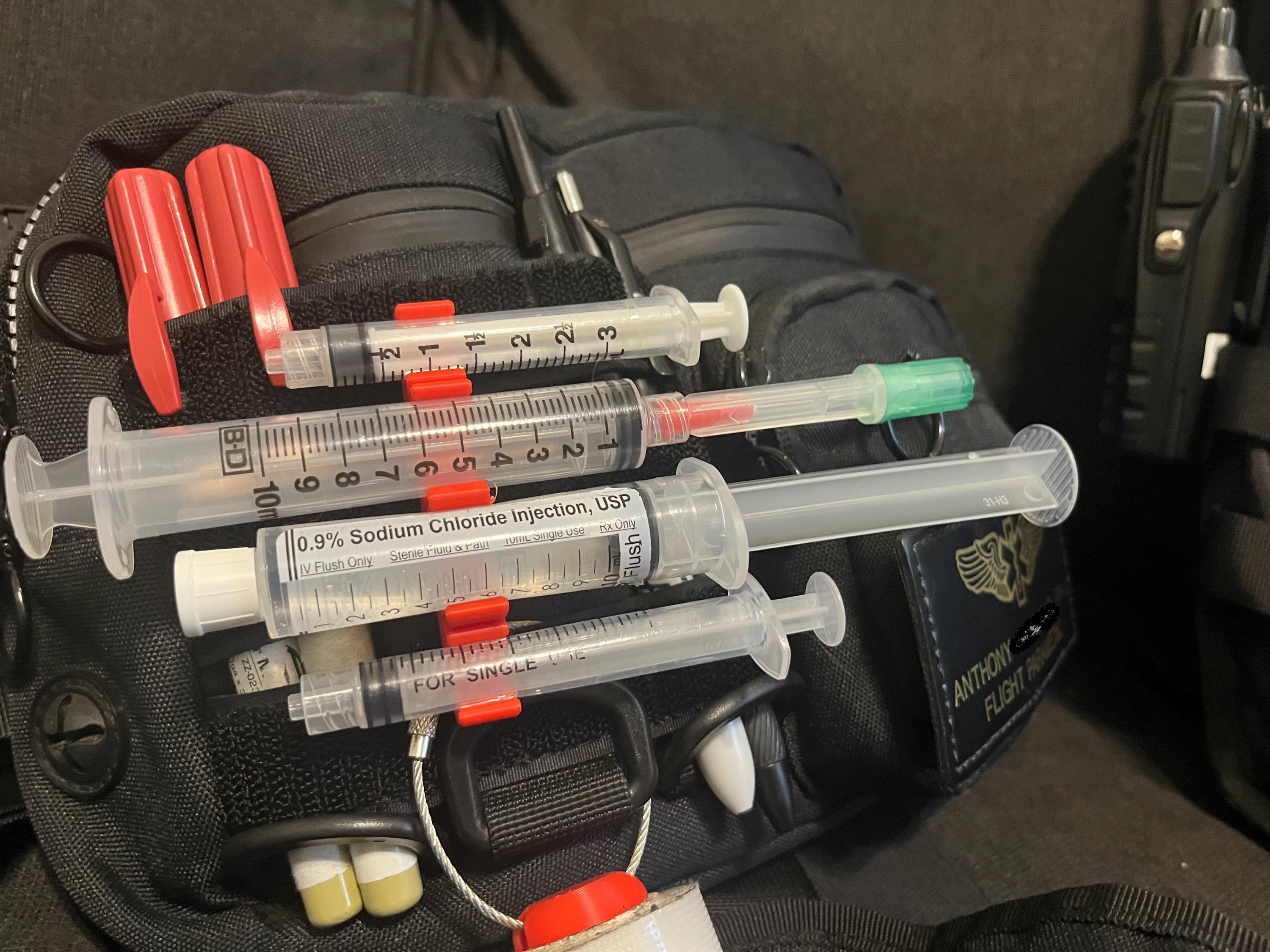 3 Ml & 10 Ml Syringe Snap Holder for Flushes, Meds, Etc. Great for ...