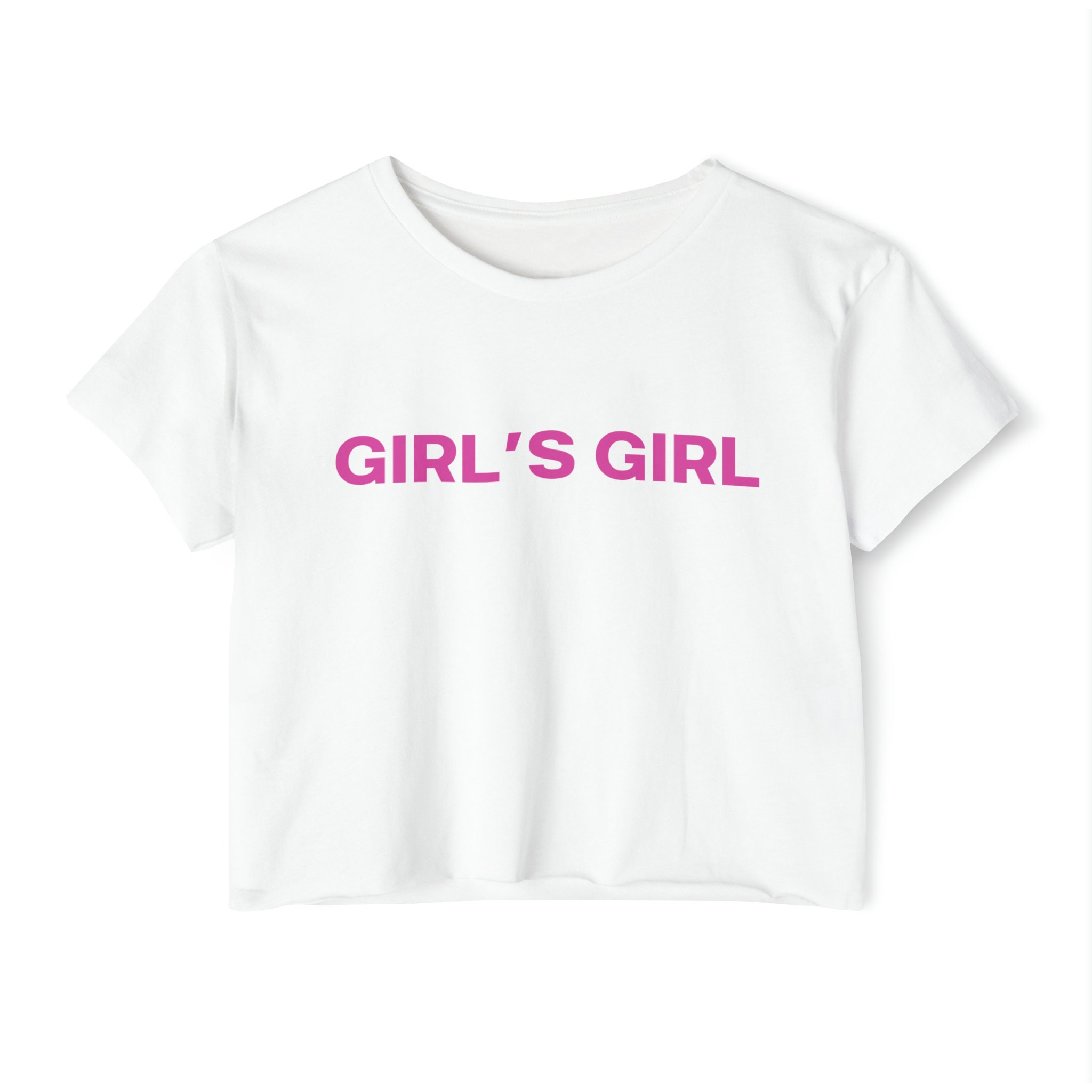 Girls Girl Crop Top Y2k Clothing Funny Graphic Shirt Cute Retro 90s