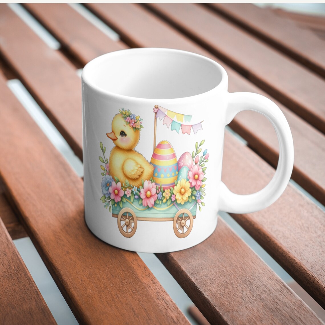 Easter Duck Clipart, Watercolor Cute Duck Clipart, Spring Clipart ...