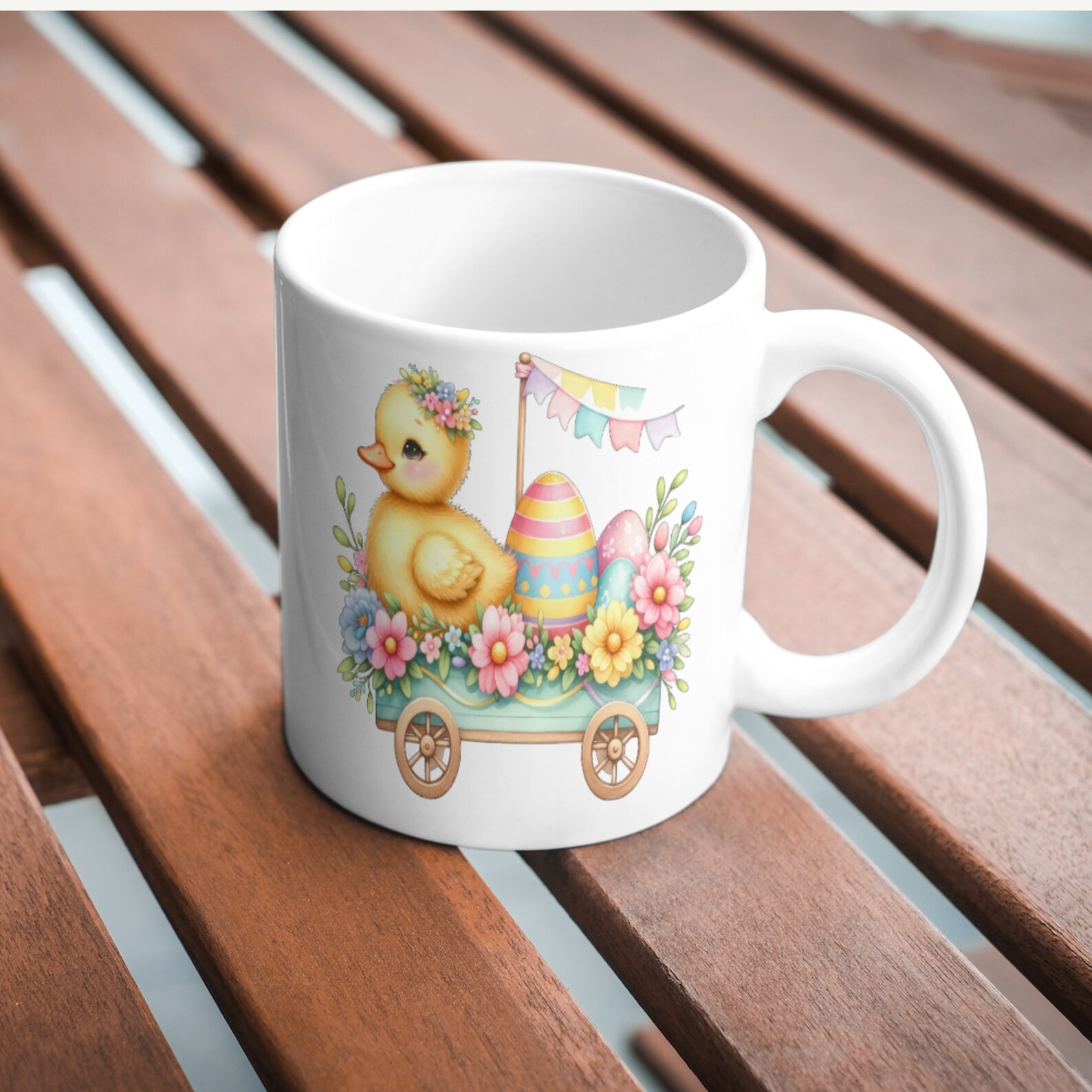 Easter Duck Clipart, Watercolor Cute Duck Clipart, Spring Clipart ...