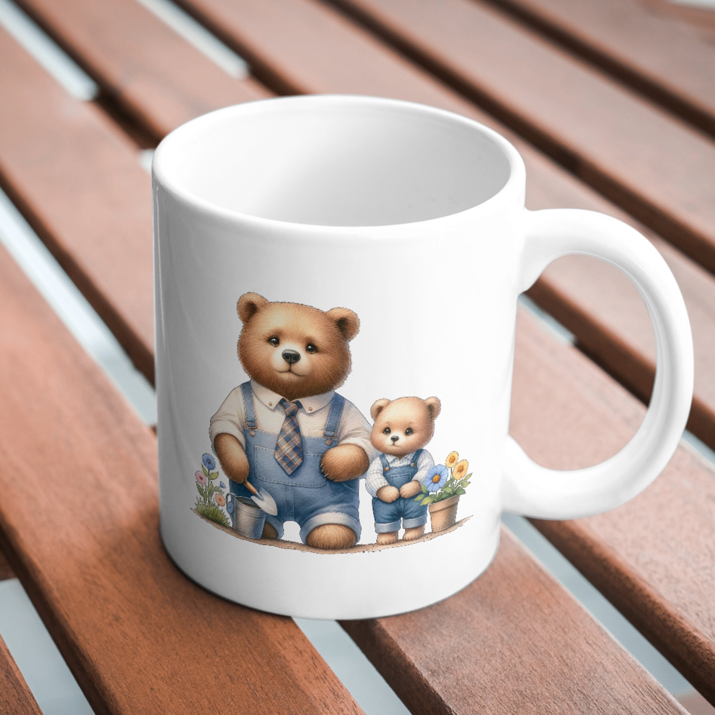 Daddy Bear Clipart, Father's Day, Best Dad Family, Happy Fathers Day ...