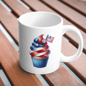 Watercolor Patriotic Ice Cream Png, 4th of July Ice Cream, USA Ice ...