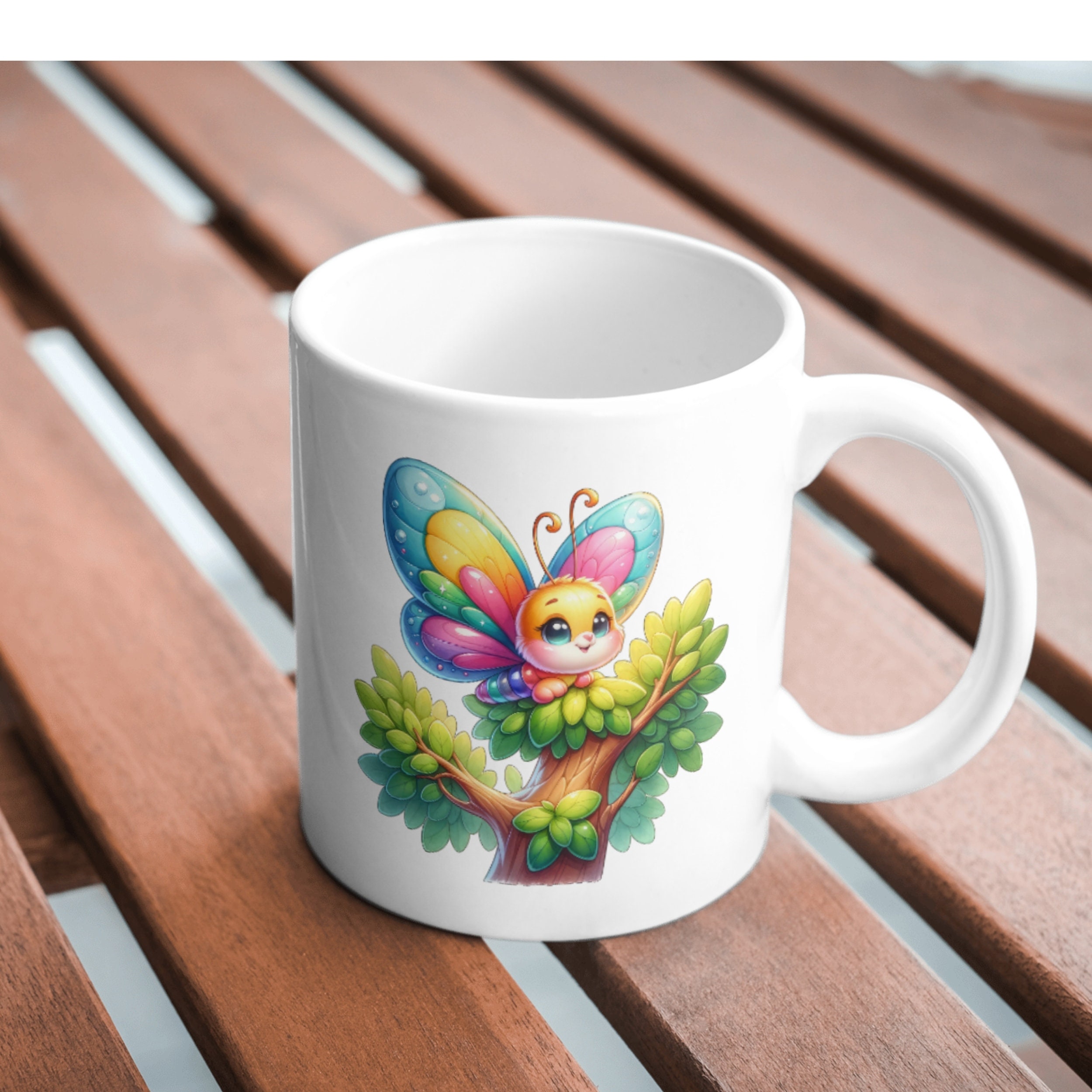 Watercolor Spring Butterfly Clipart, Cute Butterfly Clipart, Bug, Baby ...