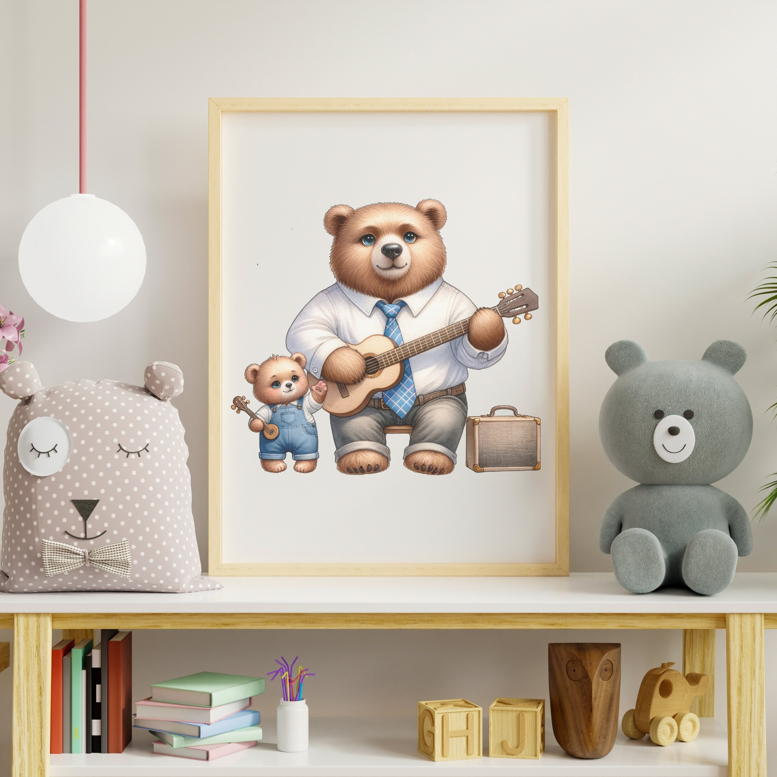 Daddy Bear Clipart, Father's Day, Best Dad Family, Happy Fathers Day ...