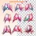 Love Birds Clipart PNG, Valentine Watercolor Clipart PNG, Couple ...