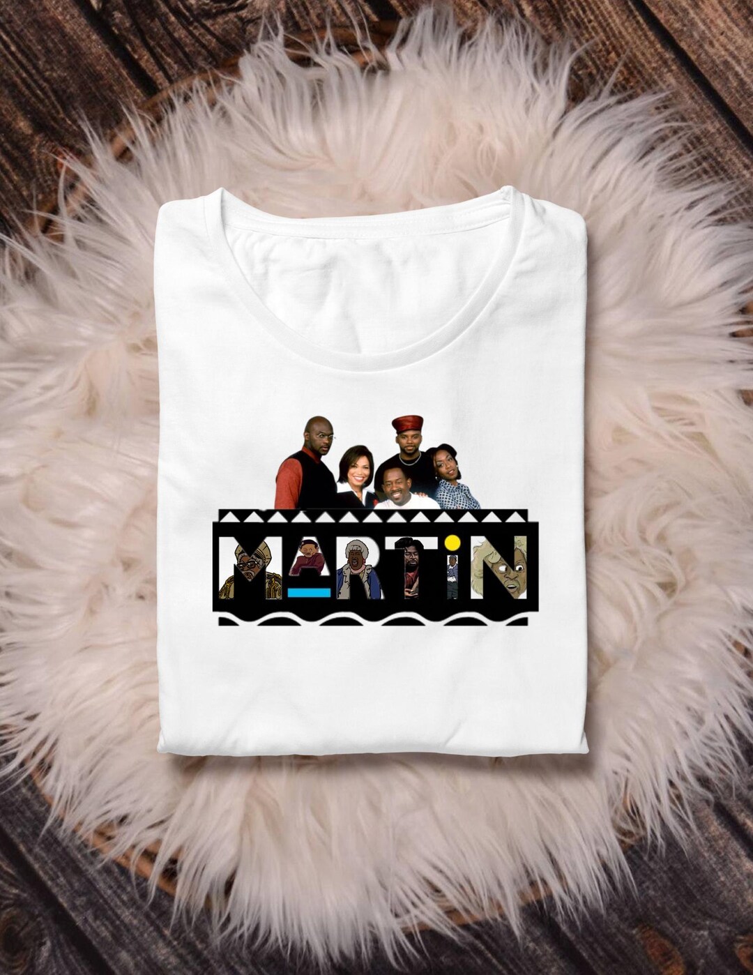 Martin TV Show Shirt, Martin Lawrence, 90's Sitcom, Martin, Pam, Tommy ...