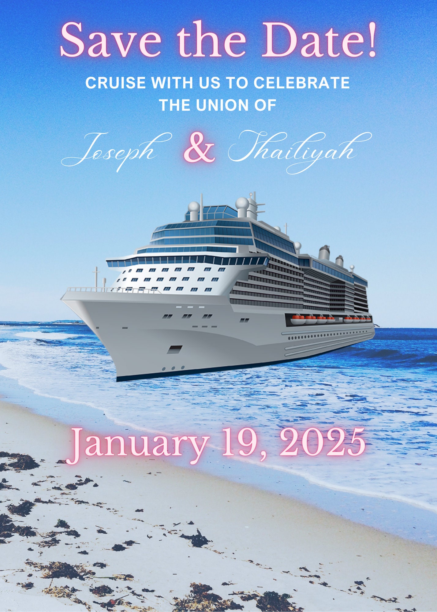 Carnival Cruise Ship Save The Date Magnets Riverboat Boarding Pass