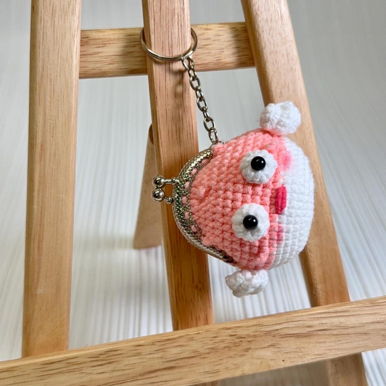 Handmade Crochet Animal Coin Purse, Turtle Coin Purse / Elephant Coin ...