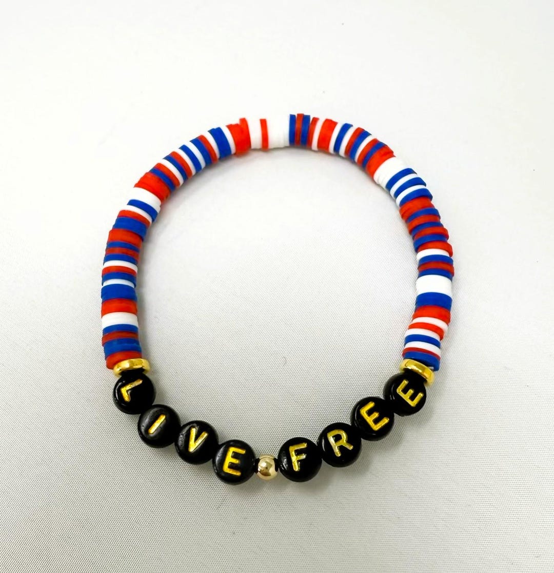 Charlie Kirk Fan Bracelet | Maga Bracelets | Conservative Jewelry ...