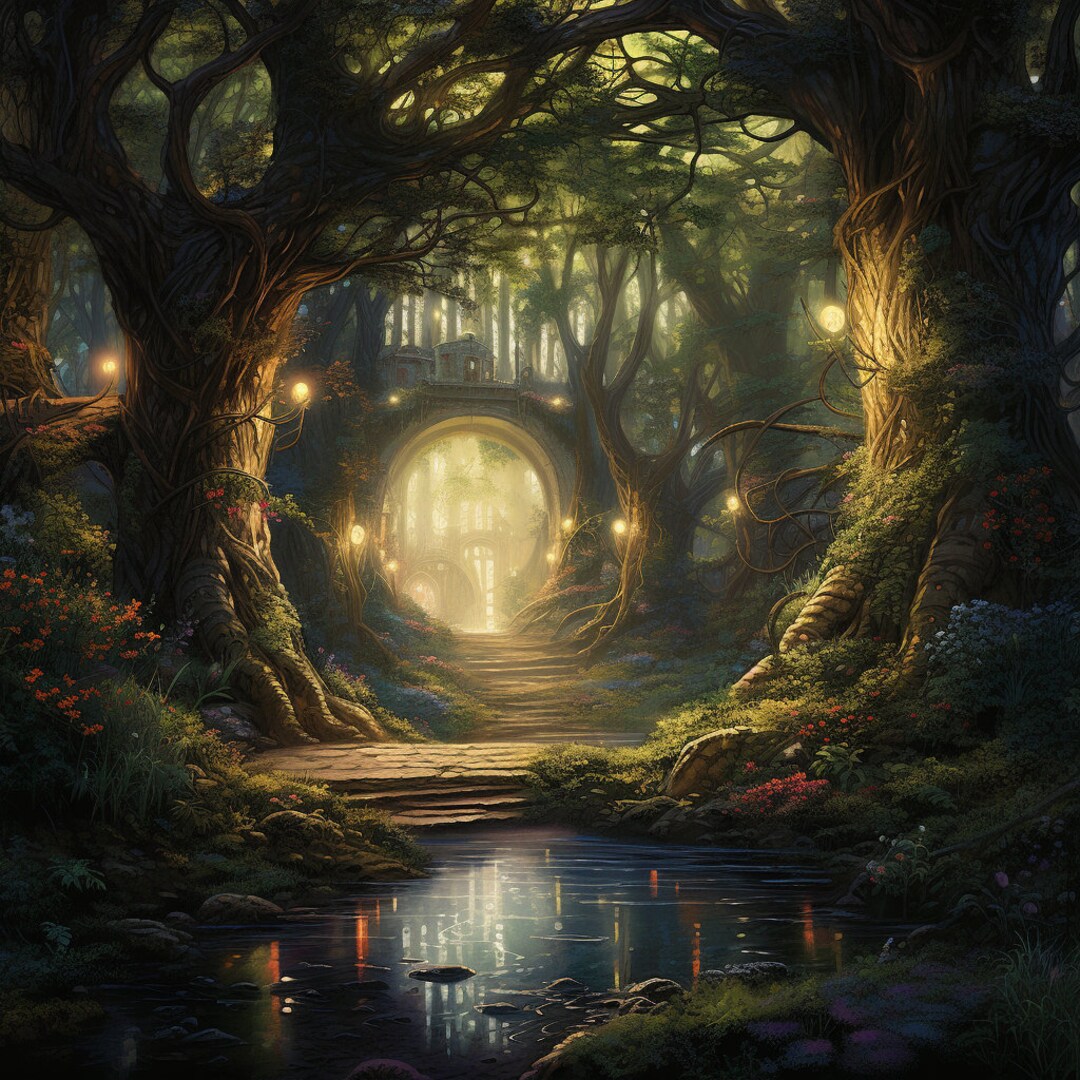 The Enchanted Grove Short Story - Etsy