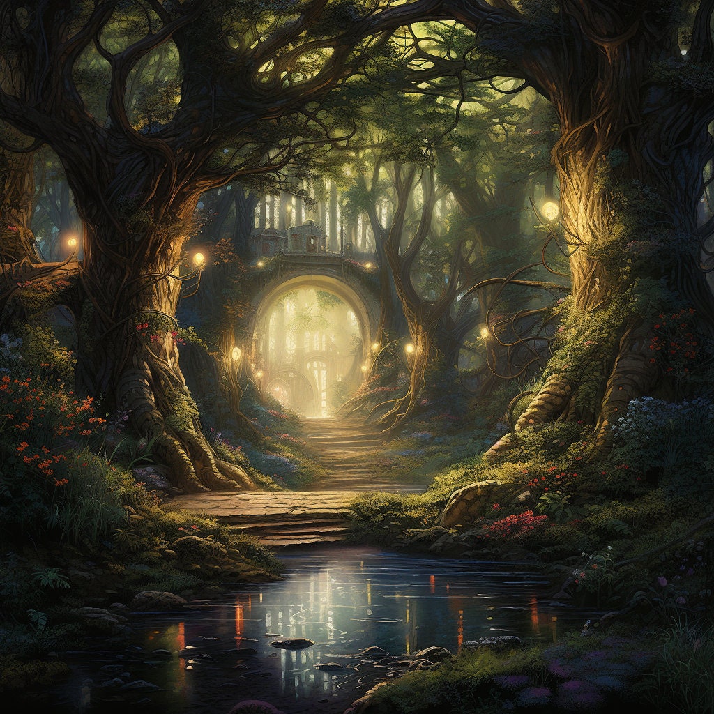 The Enchanted Grove Short Story - Etsy