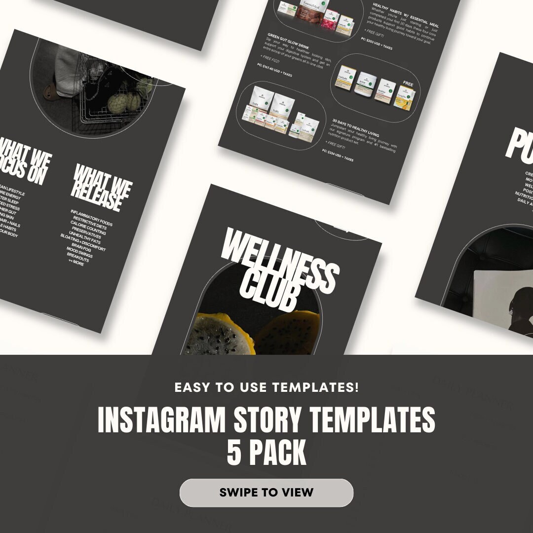 Instagram Story Template, Call to Action Story Template, Simple Design ...