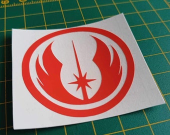 Jedi Order Logo Vinyl Decal for Cars, Laptops, Sticker, Mirrors, Etc ...