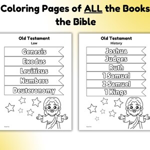 First 5 Books in Old Testament - Etsy