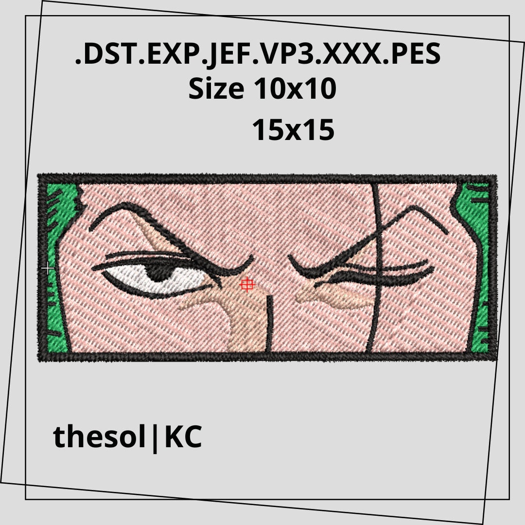 Embroidery Manga, Anime (digital File) - Etsy