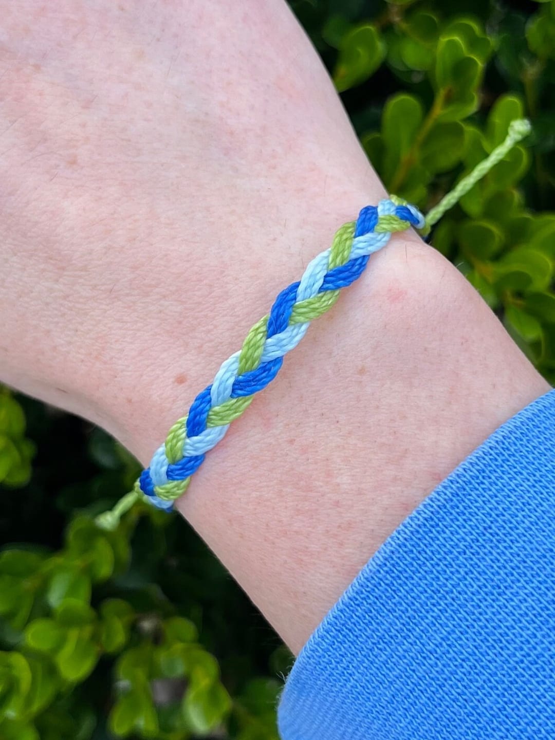 Give the Gift of Life • Donate Life Charity Braided Bracelet - Blue ...
