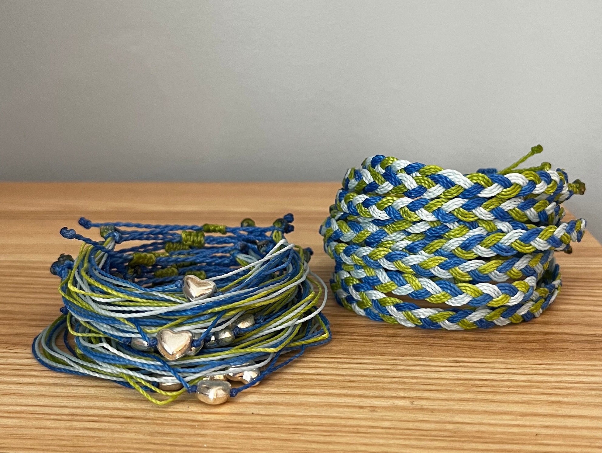 Give the Gift of Life Donate Life Charity Braided and Heart Bead ...