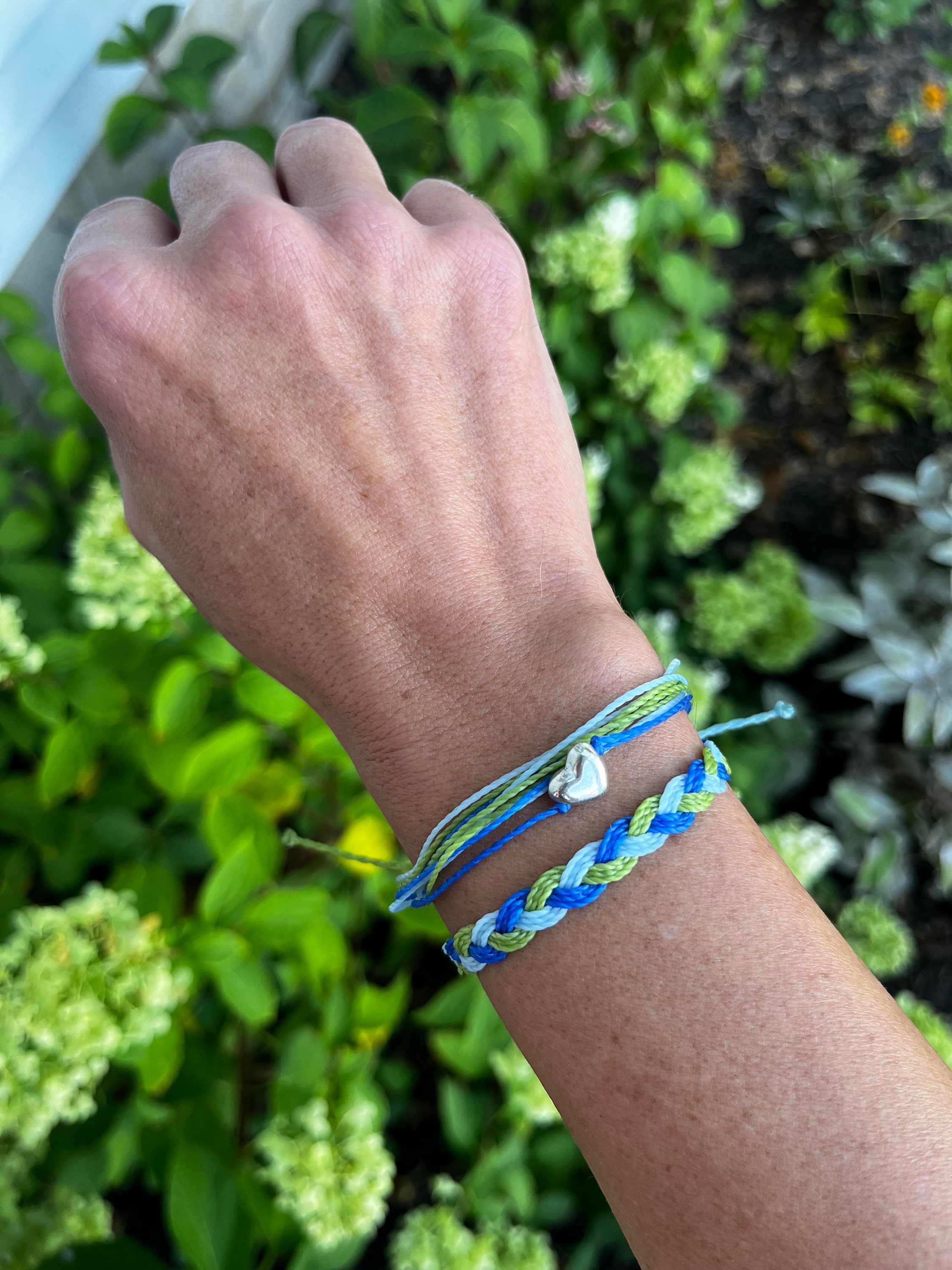 Give the Gift of Life • Donate Life Charity Braided and Heart Bead ...