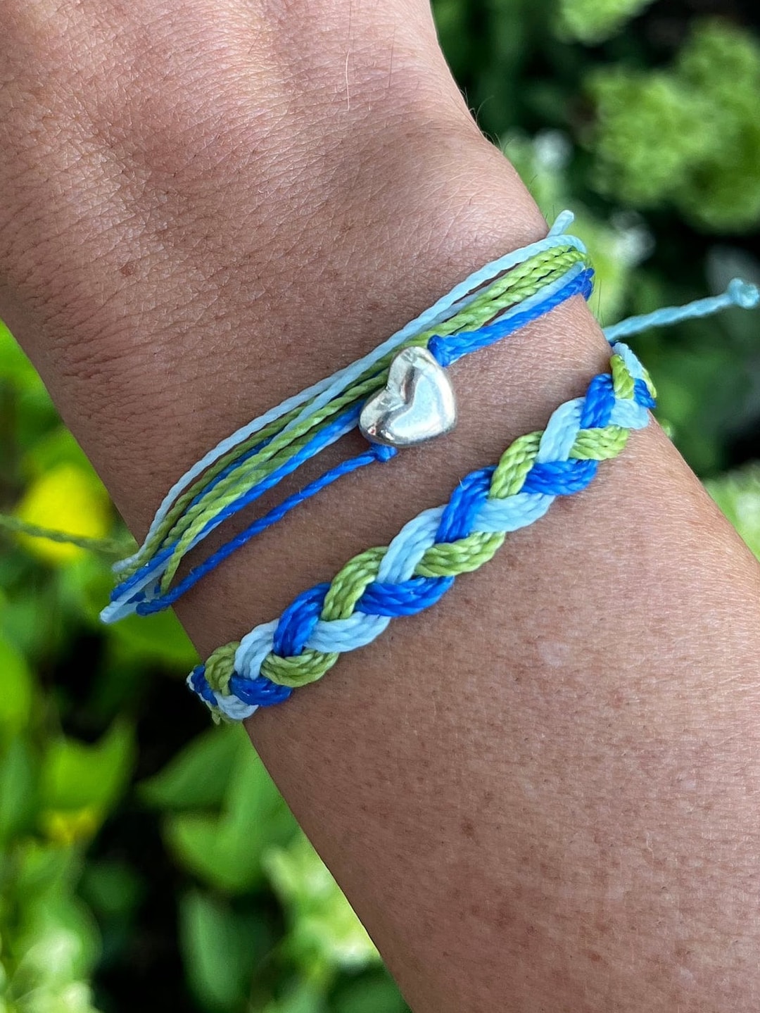 Give the Gift of Life • Donate Life Charity Braided and Heart Bead ...