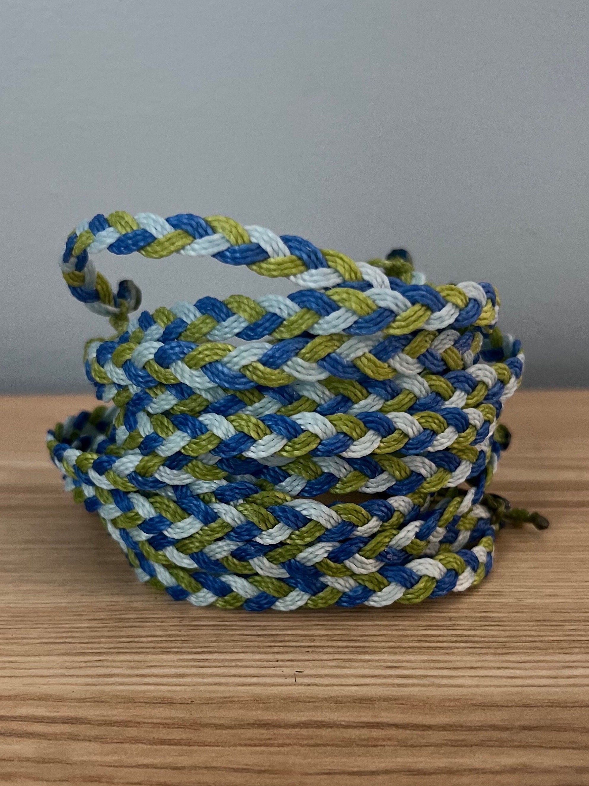 Give the Gift of Life • Donate Life Charity Braided Bracelet - Blue ...