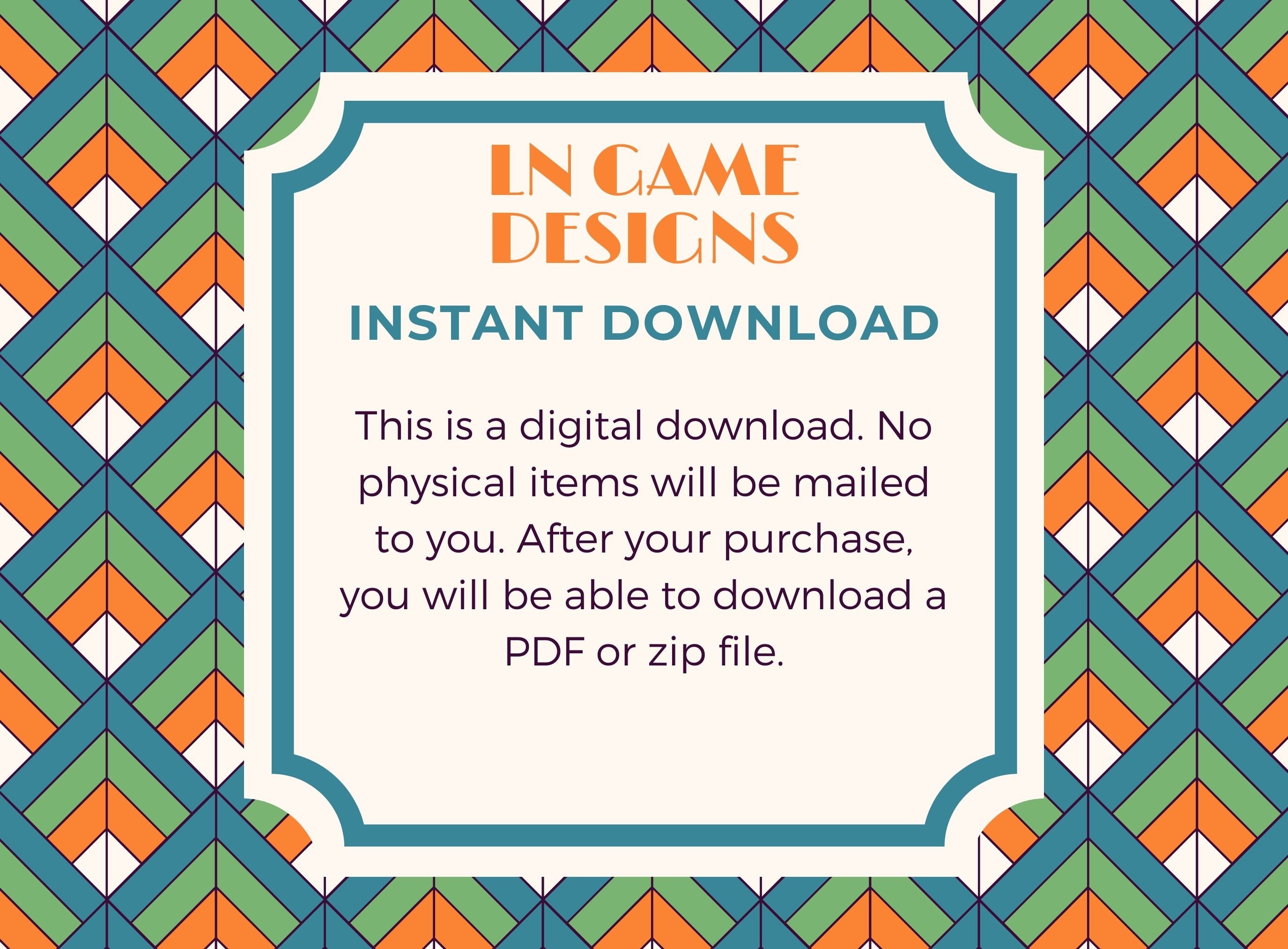 Domino Instructions Printable | Digital Download | How to Play Dominoes ...