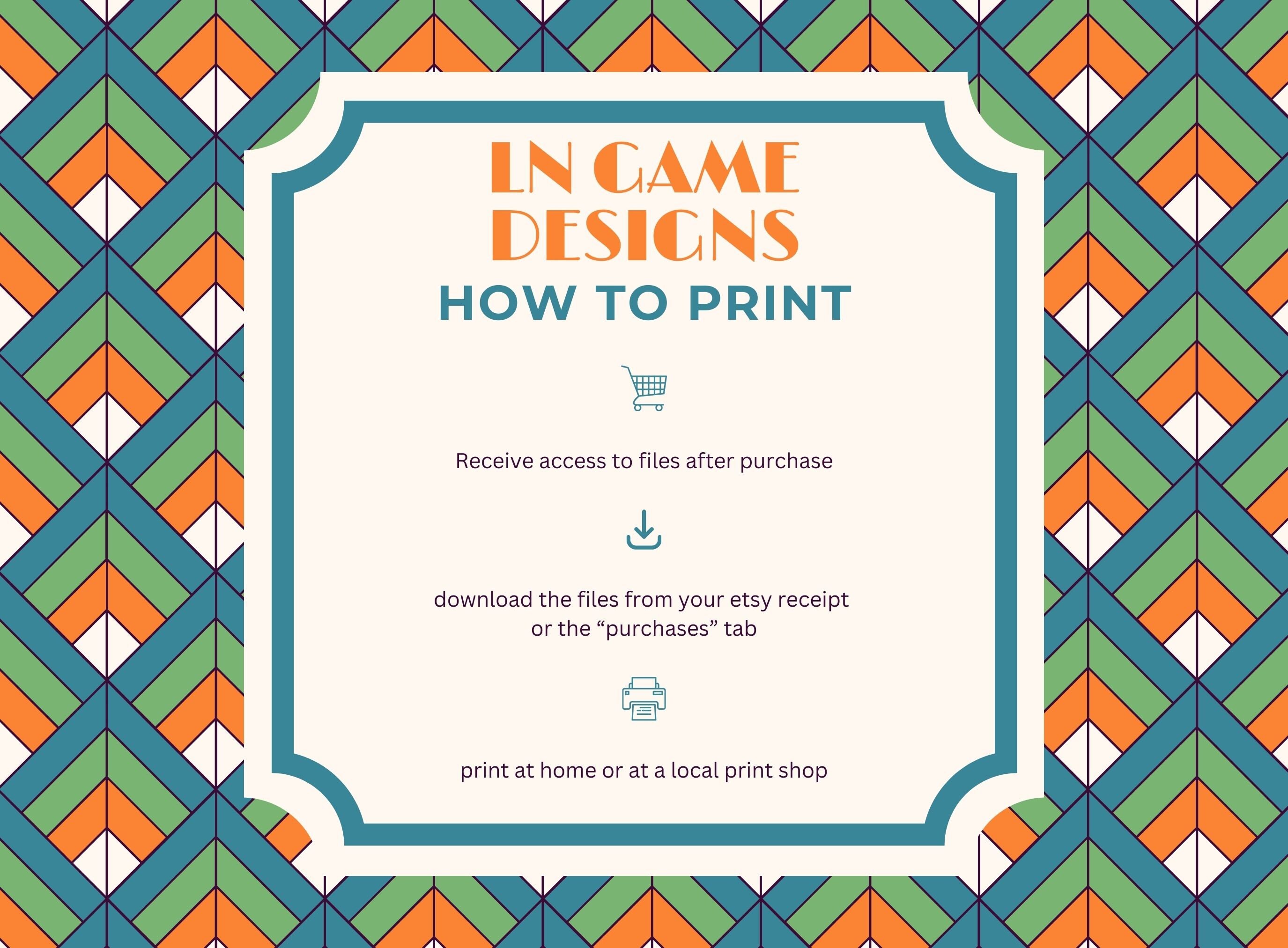 Domino Instructions Printable | Digital Download | How to Play Dominoes ...