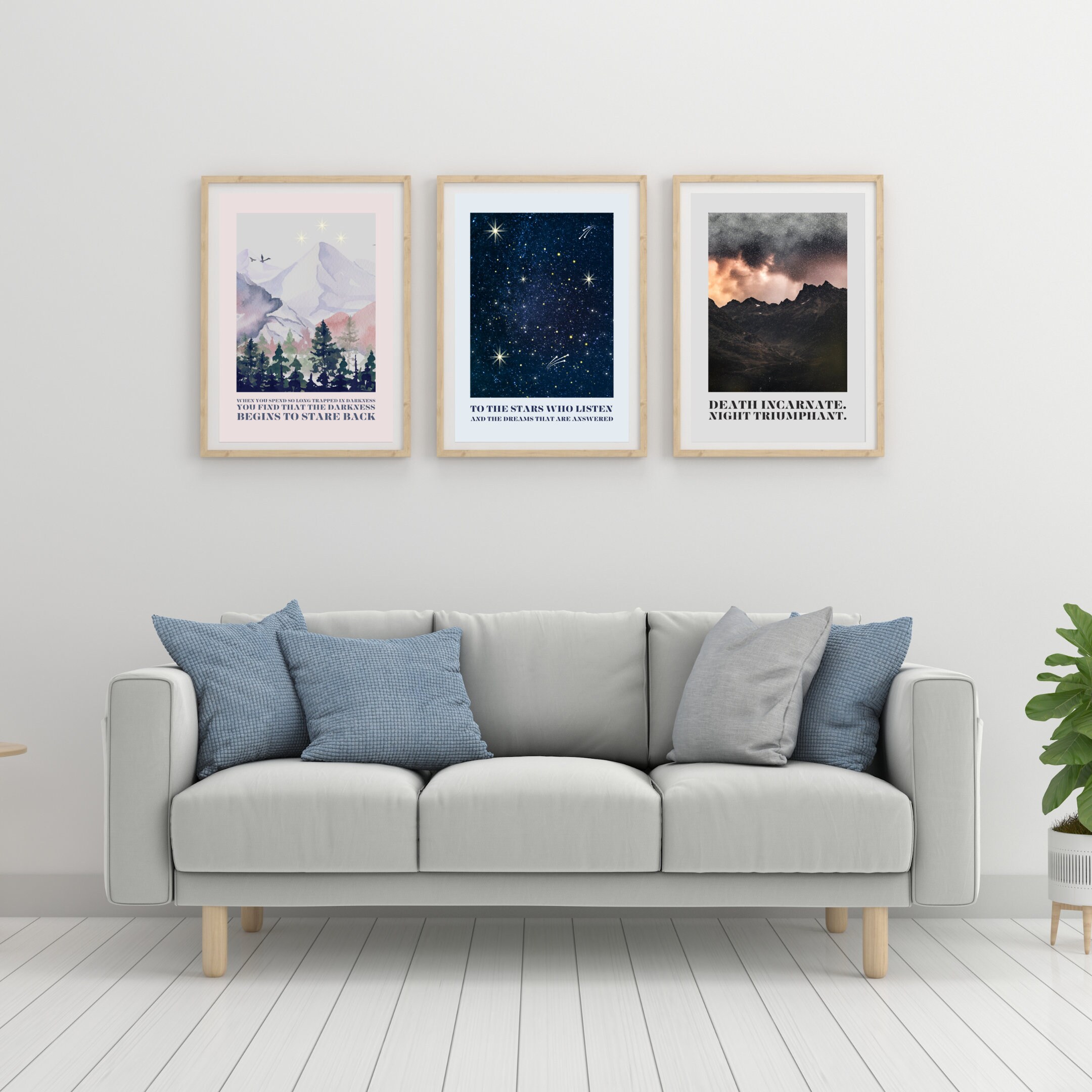 ACOTAR Wall Art to the Stars Who Listen Digital - Etsy