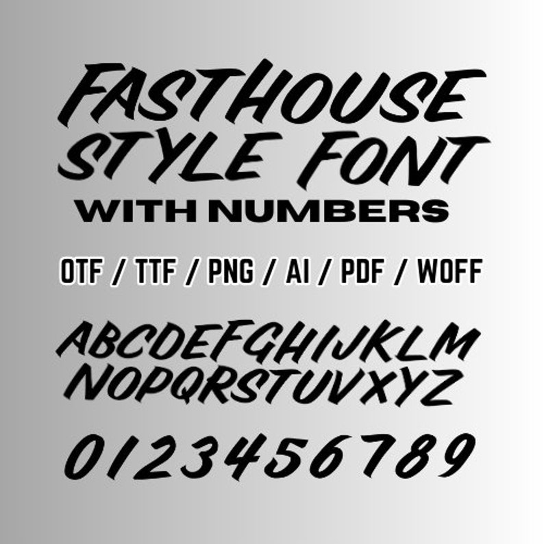 MX Racing Font - Motocross Font, TTF, OTF, Png, Ai, Pdf, Woff - Etsy