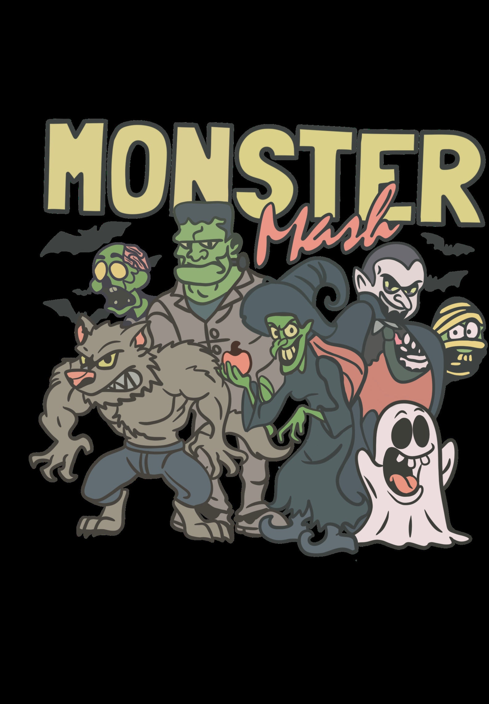 Halloween Png Monster Mash Png Monster Design Monster - Etsy