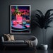 Retro Neon Downloadable Print | Neo-pop Tropical Cocktails Tiki Ocean ...