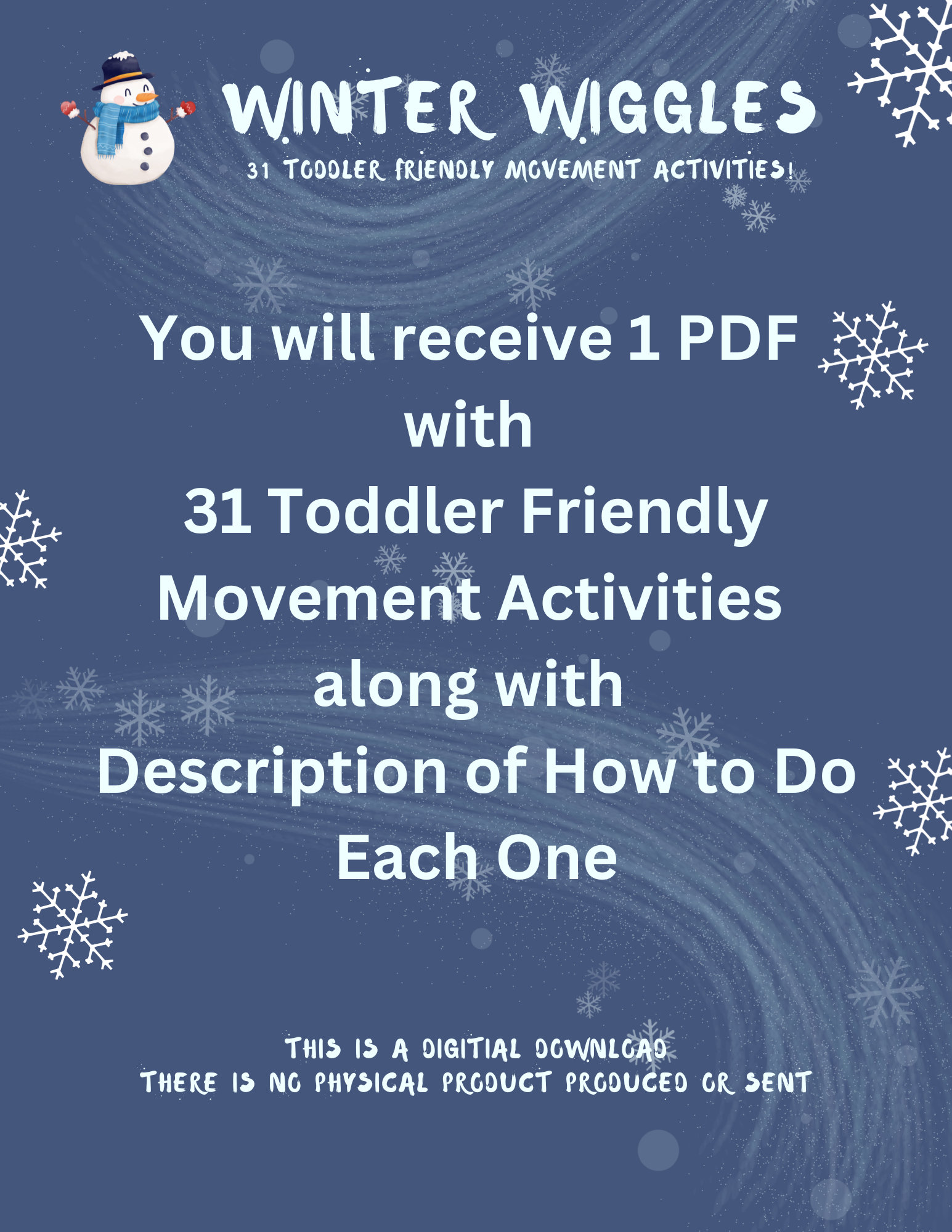 Winter Wiggles | Toddler-friendly Movement Activities | Preschool ...