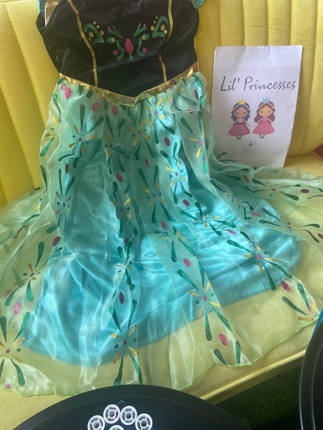 Princess Anna Girls Dress up Anna Girls Costume for Anna Cosplay ...