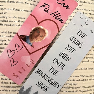 HG/TBOSAS Inspired Bookmarks - Etsy