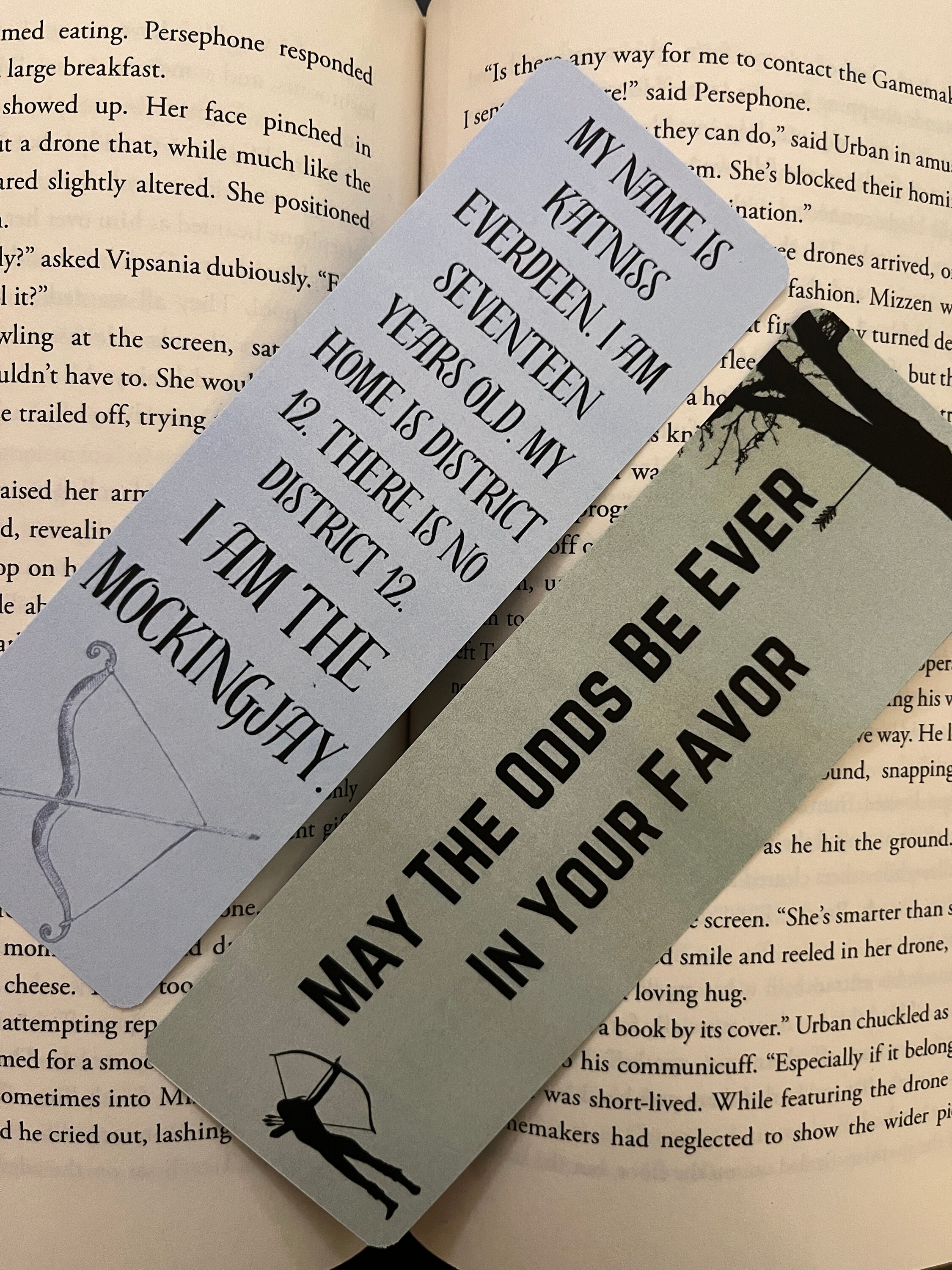 HG/TBOSAS Inspired Bookmarks - Etsy
