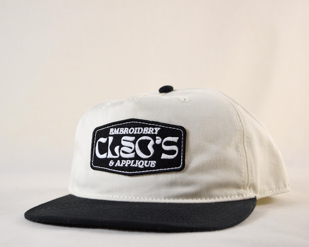 Two-tone Snapback Hat With Custom Wool Felt Patch - Etsy