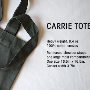 Carrie Tote With Custom Wool Felt Lettering - Etsy