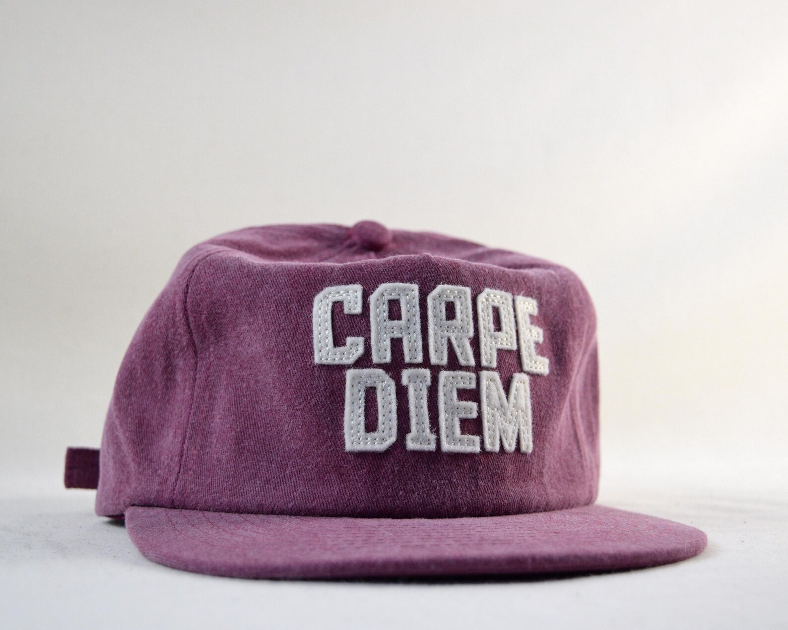 Washed Cotton Field Trip Hat With Custom Wool Felt Lettering - Etsy