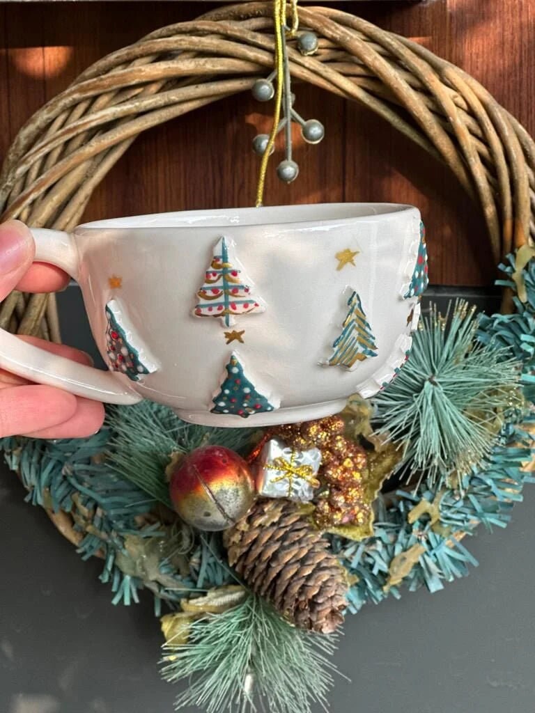 Rustic Multiple Pine Cup Mug Set - Handcrafted Wooden Drinkware for ...