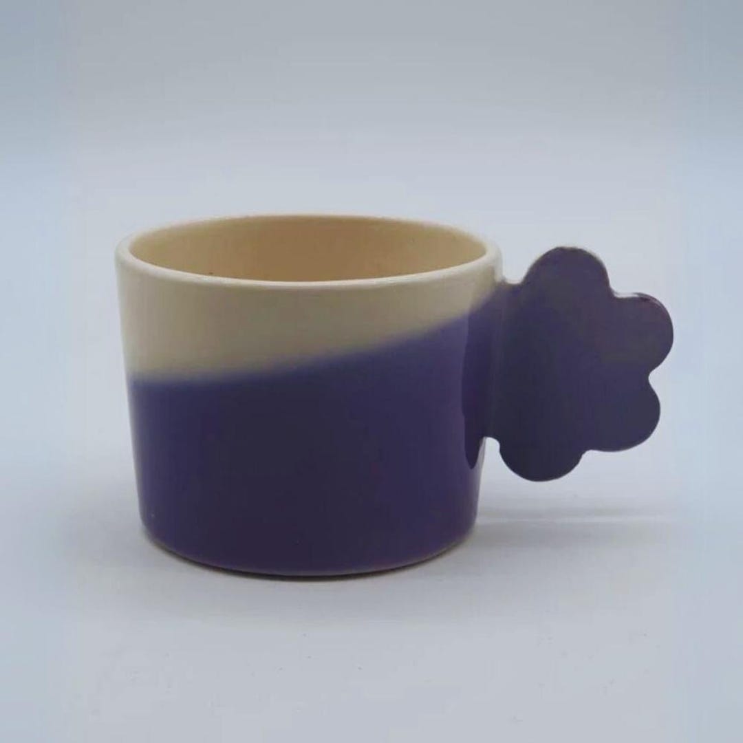 Ceramic Cloud Handle Mug – Charming Coffee Cup, Cozy Gift - Etsy