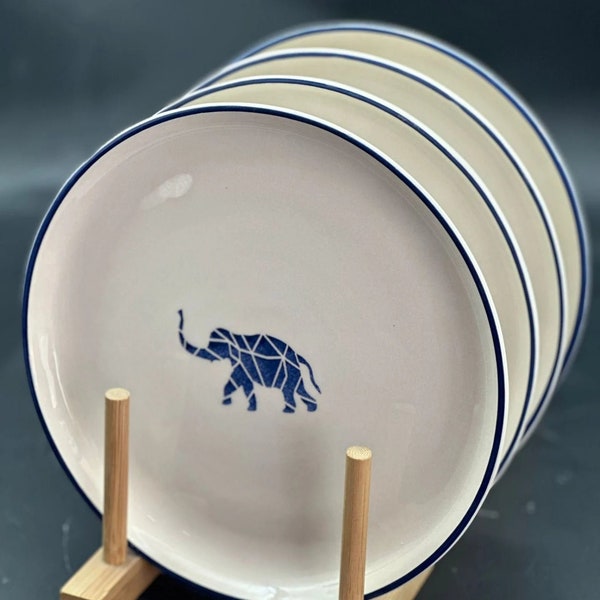 Elephant Plate - Etsy