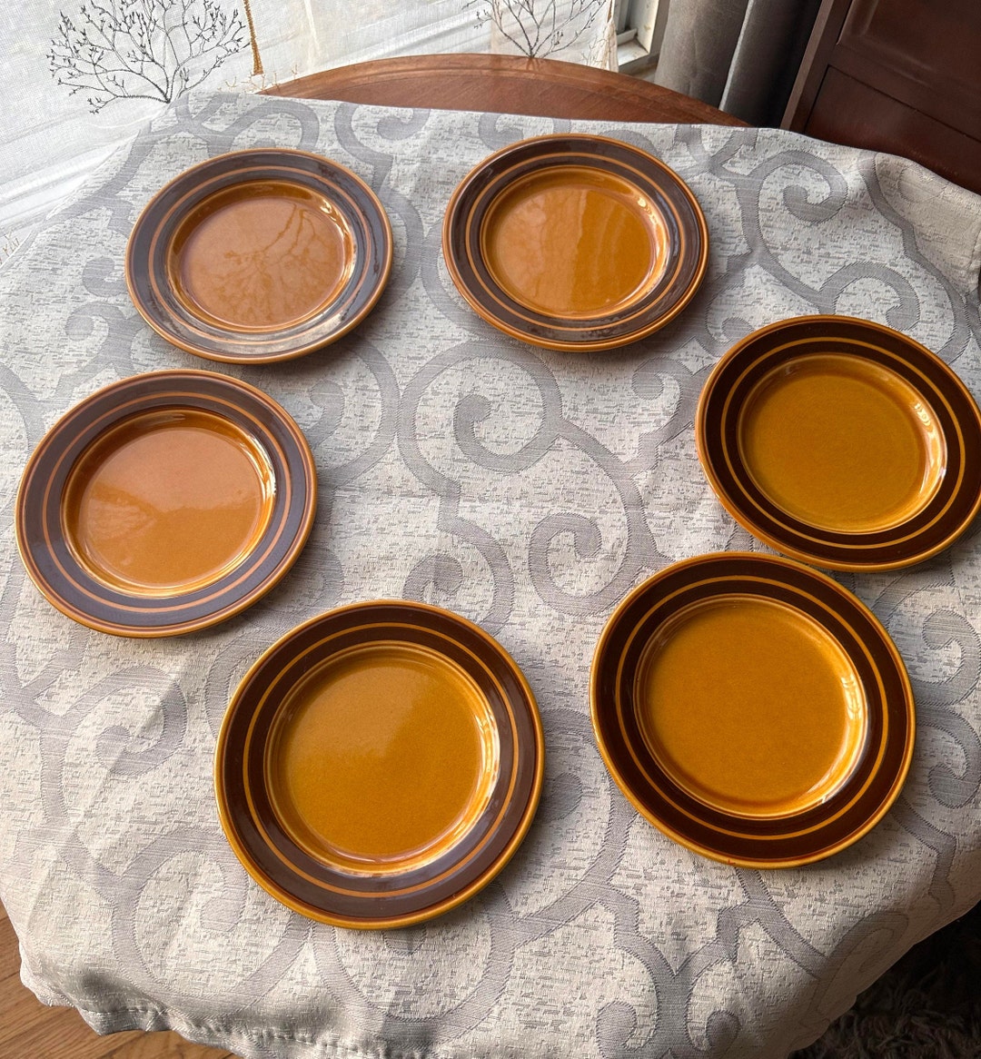 Vintage Royal Alma Ironstone Staffordshire Salad Plates Set of 6 ...