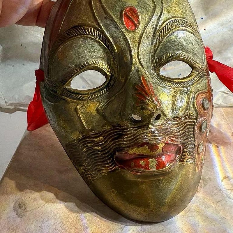 Vintage Mask - Etsy