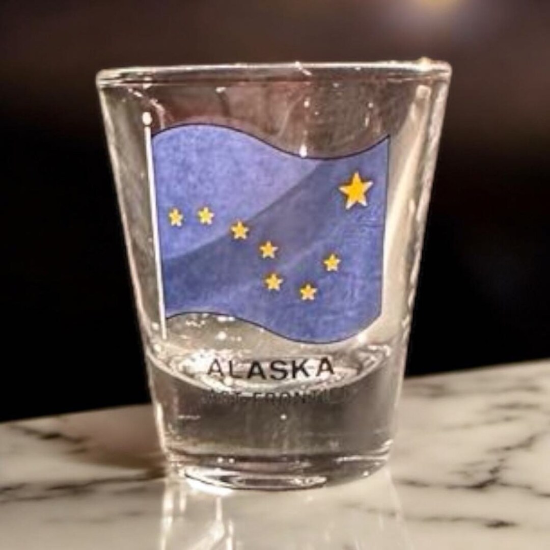 Alaska the Last Frontier State Shot Glass - All-american Collection ...