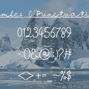 Iceberg Handwritten Script Font,premium Font, ,digital Download, Dream ...
