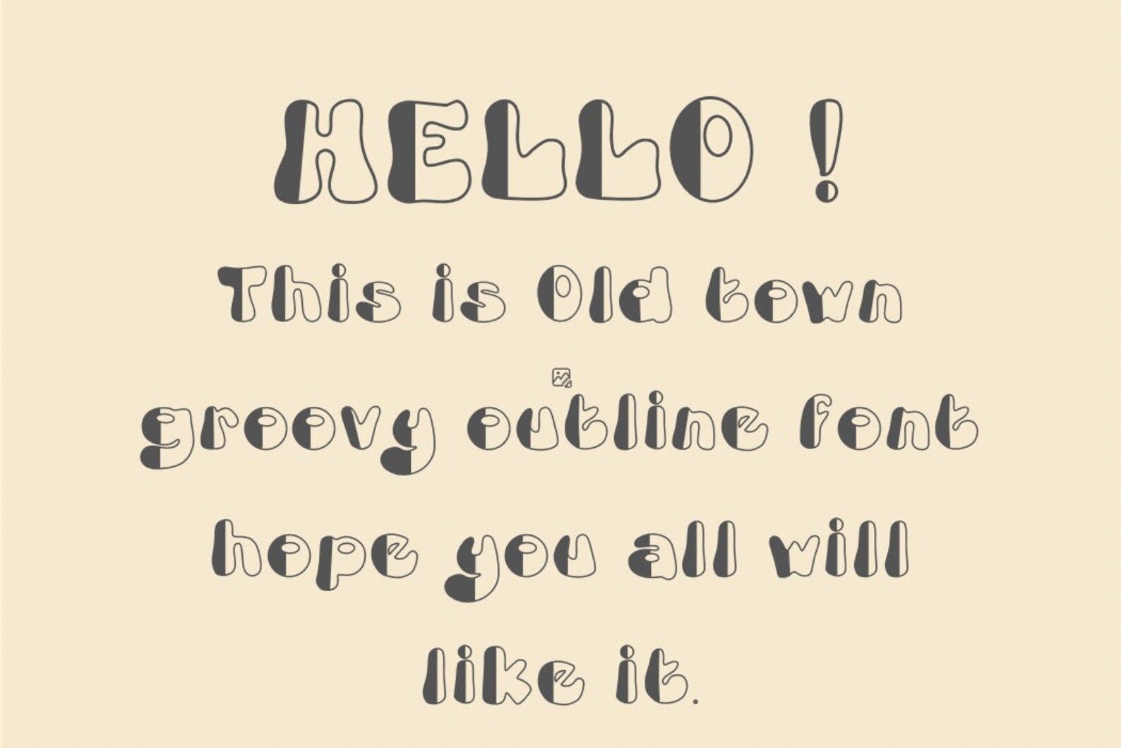 Shadow Handwriting Retro Groovy Font, Vintage Script, Retro Lettering ...