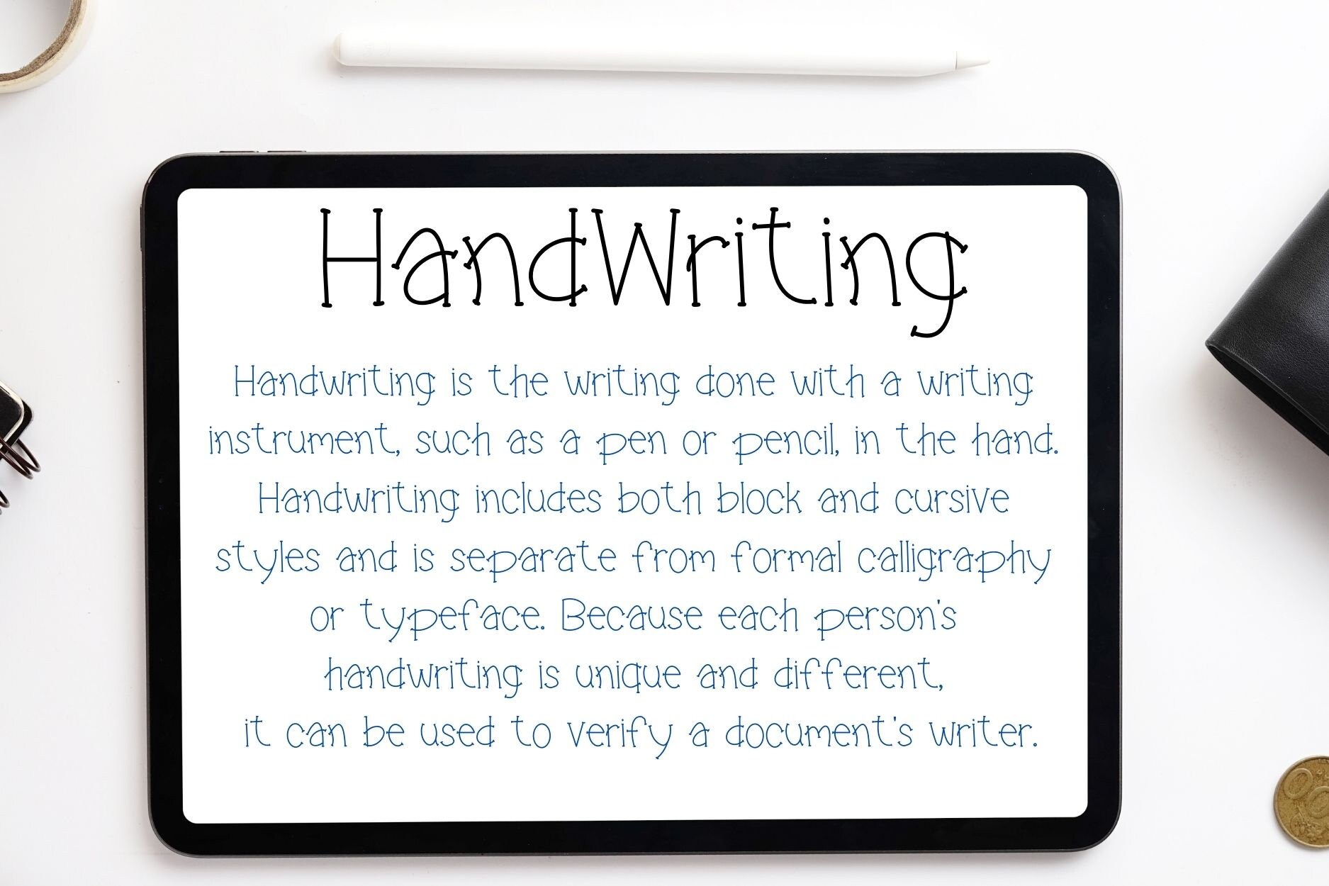 Lazy Dog Handwritten Font, Handwriting Font, Font Download, Simple ...