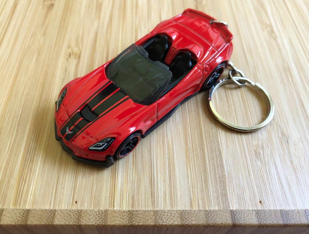 Chevy C7 Corvette Convertible Keychain Car Custom Collectible Hot ...