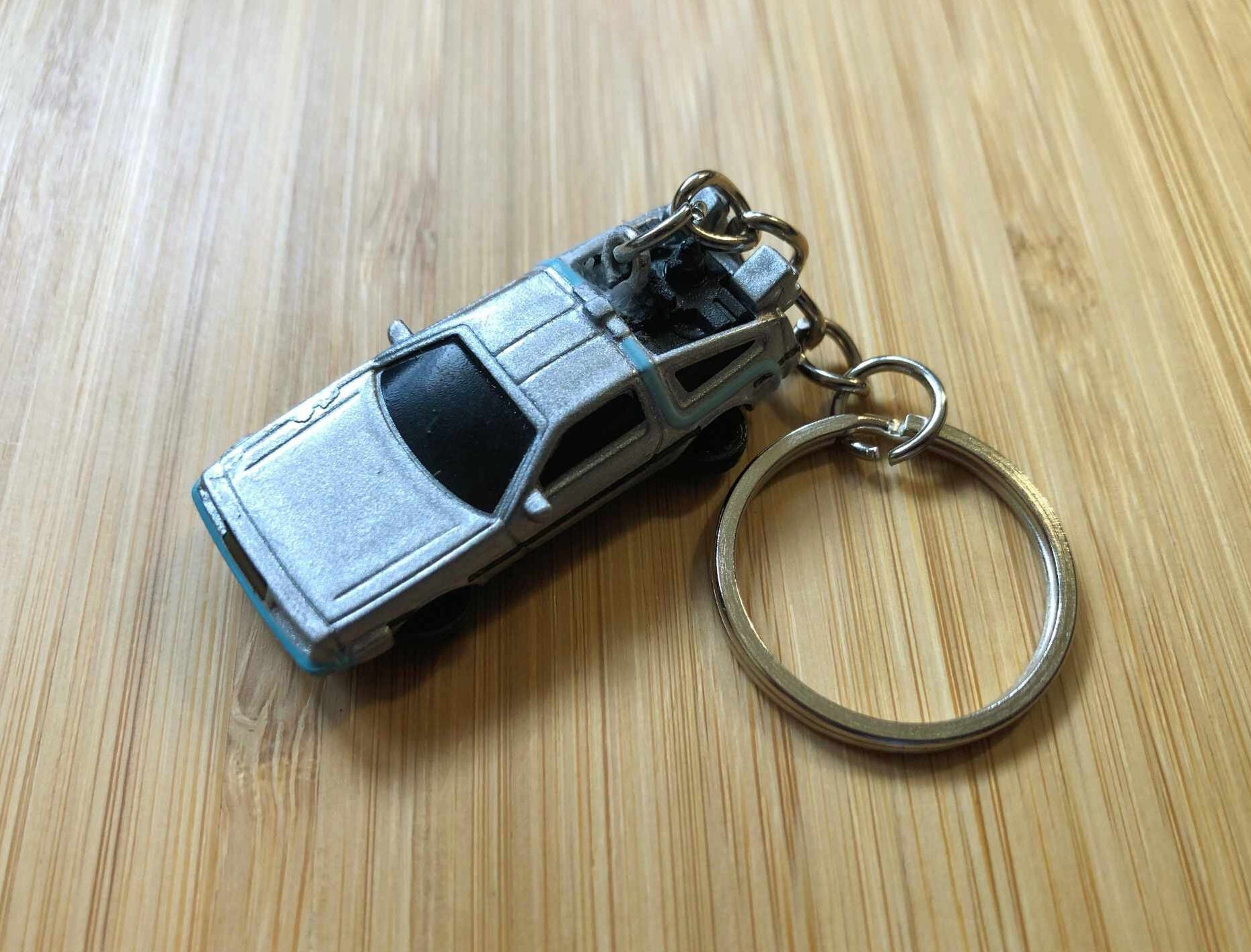 Delorean Keychain Diecast Mini From Back to the Future - Etsy