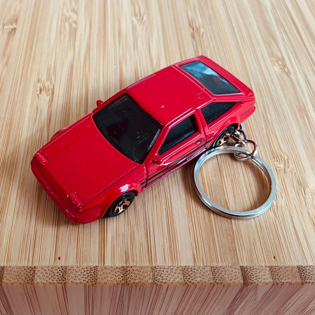 Toyota AE86 Sprinter Trueno Keychain Car Custom Collectible Hot Wheels ...